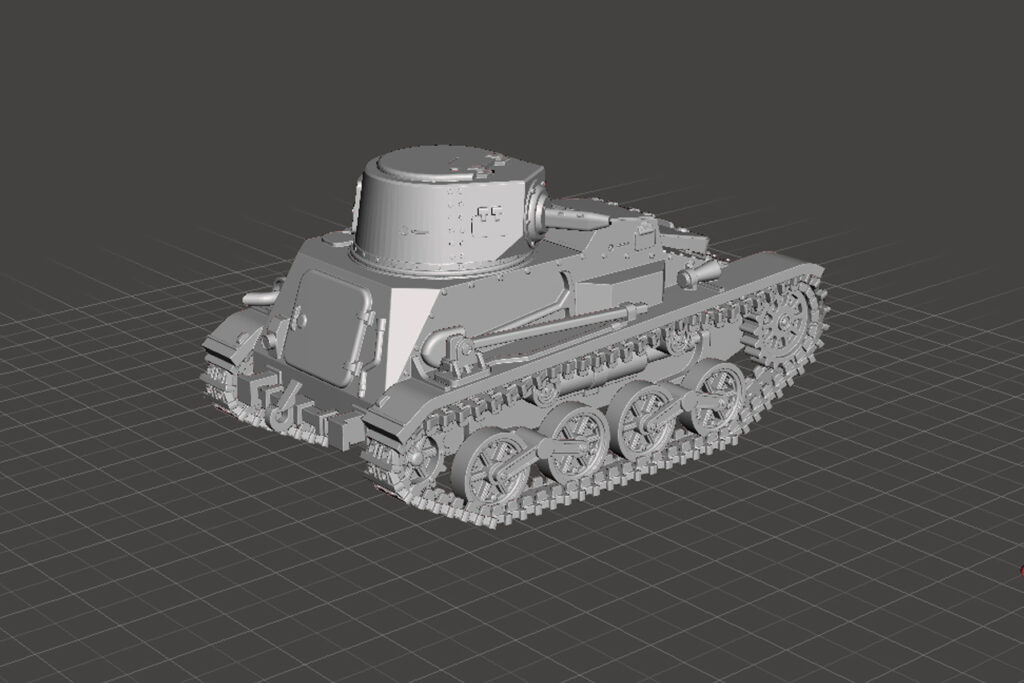 Imperial Japanese Army – Armoured Vehicles – Bayonets & Brushes