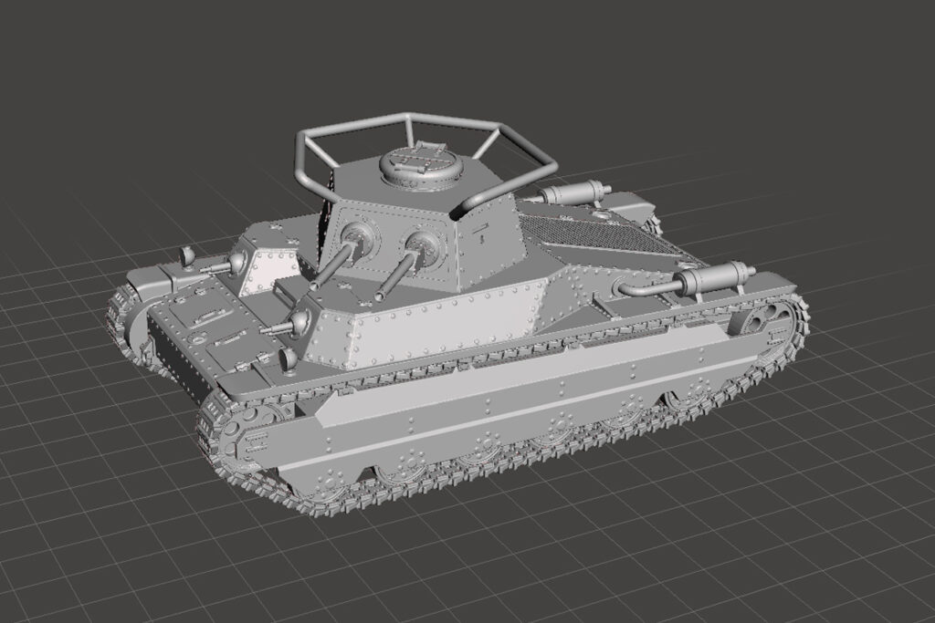 Imperial Japanese Army – Experimental Vehicles – Bayonets & Brushes